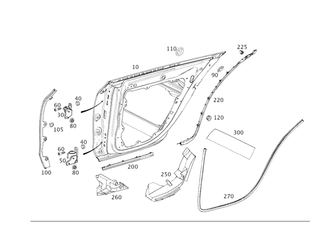 257-732-40-00 - Bracing 2019-2023 Mercedes-Benz | Mercedes-Benz USA Parts