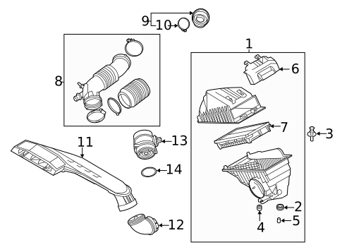 Air Intake for 2022 Kia K5 | Kia.Parts Store