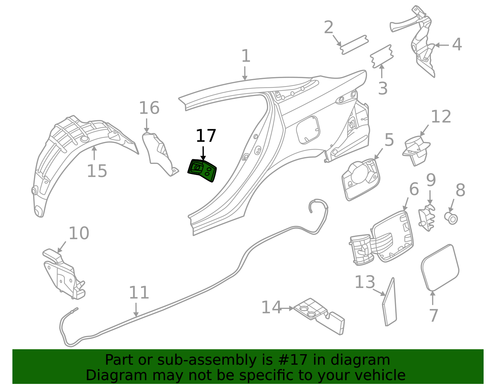 2020-2025 Nissan Versa Striker Plate G6690-5EFMA | Scott Evans Nissan Parts