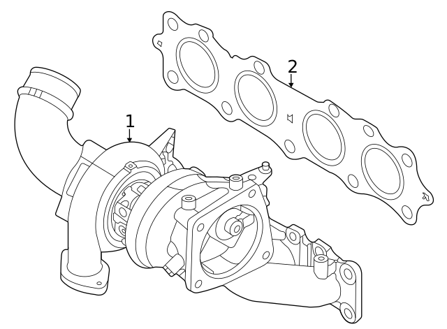 2015-2022 Hyundai Exhaust Manifold Gasket 28521-2GTA1 | QuirkParts