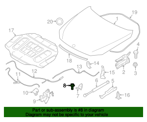 07129905536 - Lift Cylinder Screw 1991-2024 BMW | Genuine BMW Parts