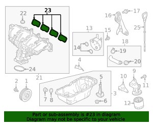 2014-2024 Mazda Intake Manifold Mount Gasket PY01-13-111 | OEM Parts Online