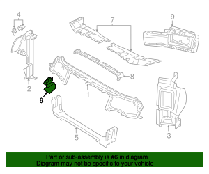 2005-2020 Mopar Mount Bracket - Passenger Side (RH) 5065532AC ...