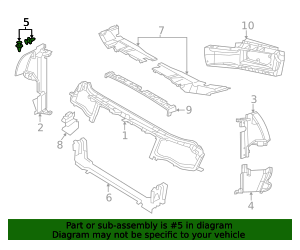 2011-2023 Mopar Pin 6512752AA | TascaParts.com