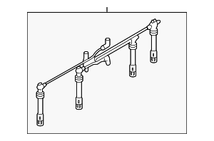 2001-2005 Volkswagen Spark Plug Wire Set 06A-905-409-N | vwpartscente
