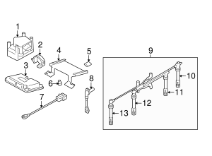 1998-2022 Volkswagen Knock Sensor 030-905-377-D | OEM Parts Online