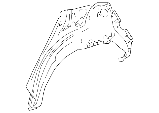 2015-2021 Lexus Outer Wheelhouse 61632-78010 | OEM Parts Online