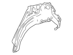 2015-2021 Lexus Outer Wheelhouse 61632-78010 | OEM Parts Online