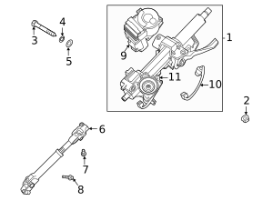 56390-L3200 - Steering Column 2021-2022 Kia K5 | Kia.Parts Store