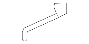 2007-2010 Saturn Outlook Front Driver Side Bumper Fascia Brace 25983389 ...