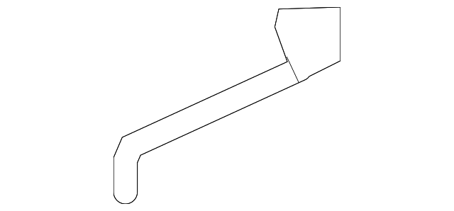 2007-2010 Saturn Outlook Front Driver Side Bumper Fascia Brace 25983389 ...