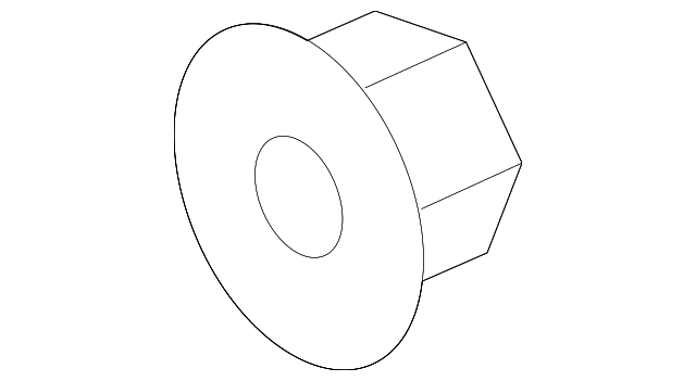2004-2021 Kia OEM NEW 2004-20 Kia Impact Bar Nut-Washer Left or Right ...