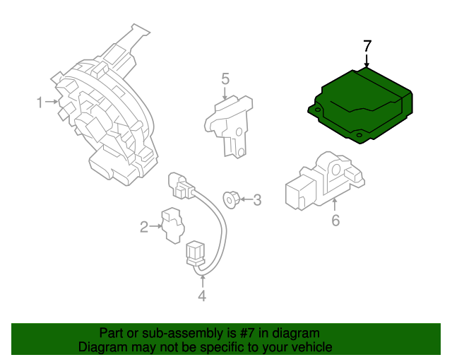 2016-2018 Kia Sorento Diag Unit W/Sens 95910-C6000 | TascaParts.com