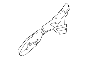 2009-2011 Nissan Maxima Apron Reinforced - Driver's Side (LH) F4181 ...