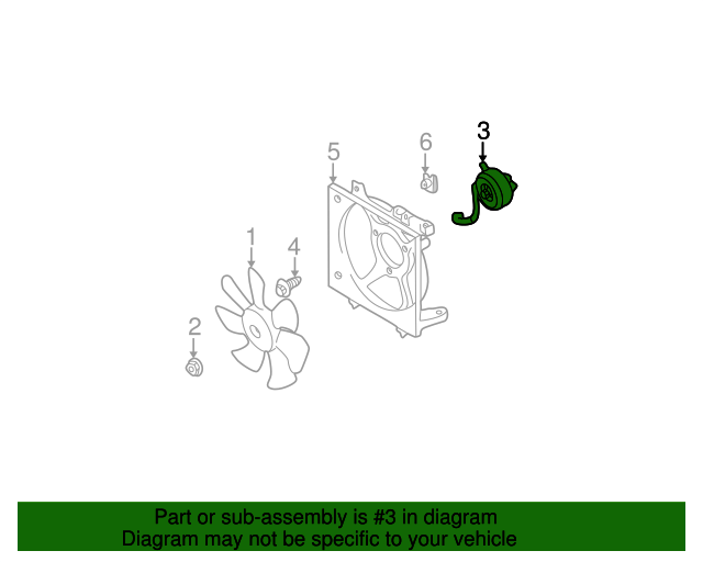 45131FE030 - Motor 2002-2007 Subaru | Subaru Factory Parts Online