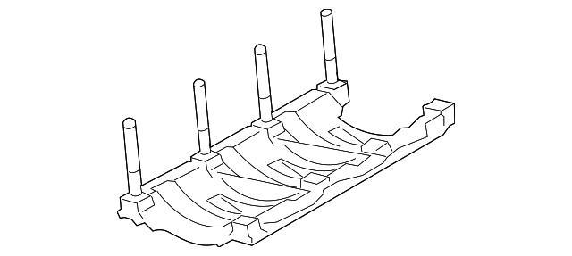 2016-2020 Mopar Oil Pan Baffle 68225439AB | TascaParts.com
