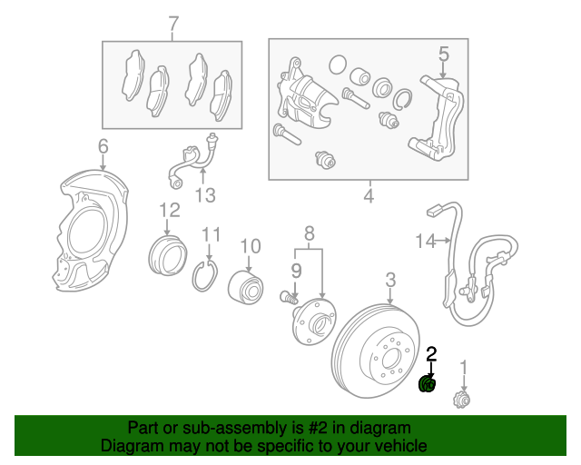 90179-22020 - Axle Nut 1991-1999 Toyota | Ourisman Toyota Parts