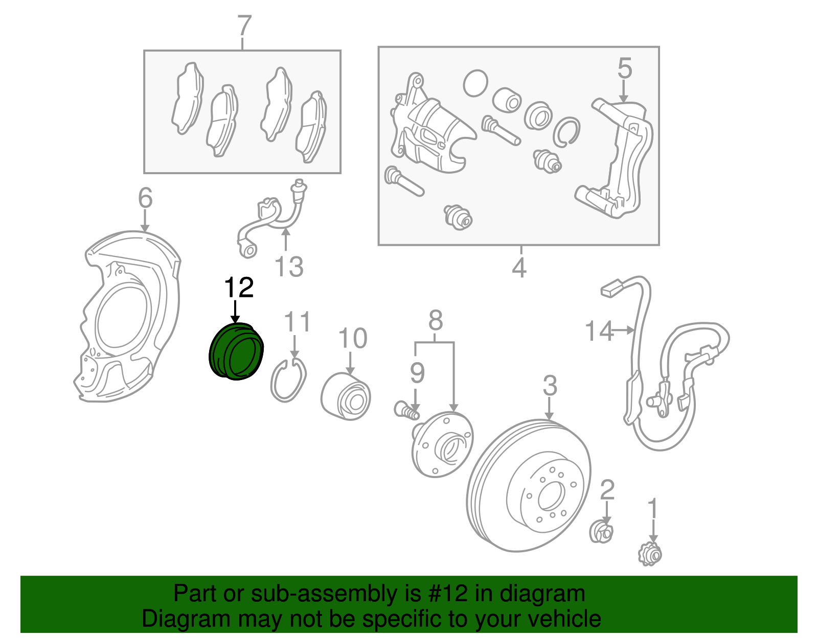 1992-2004 Toyota Bearing Dust Shield 43246-32020 | Toyota Parts Center