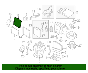5C0-819-031 - HVAC Heater Core 2010-2018 Volkswagen Jetta | AutoNation ...