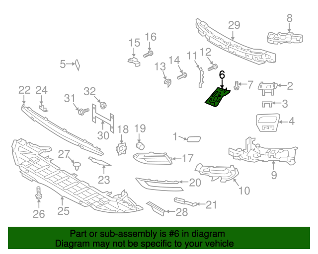 Side Bracket - Volvo (31383285) | TascaParts.com
