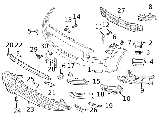 2017-2020 Volvo Mount Bracket 31383237 | TascaParts.com