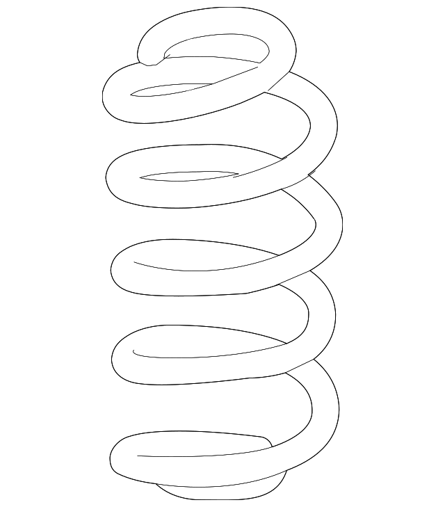 52441-T7X-A71 - 2019-2022 Honda HR-V - Spring Rear | Genuine Honda Parts