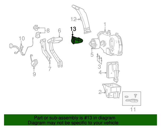 2000-2006 GM Duct 15760676 | GMPartsDirect.com