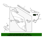 Genuine OEM Toyota Windows Parts