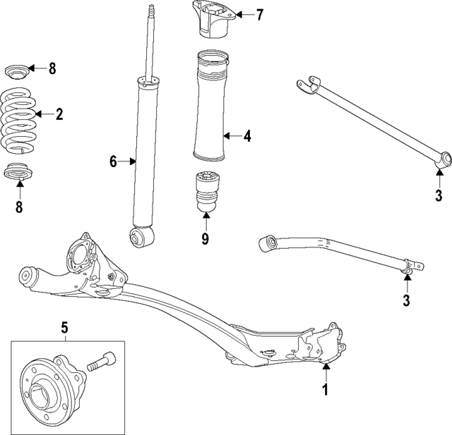 2020-2024 GM Lateral Arm 42708094 GM | GMPartsDirect.com