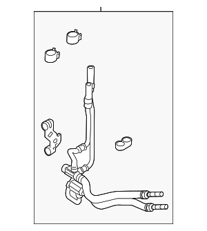 2013-2019 Ford Inlet Tube DG1Z-7R081-J | TascaParts.com