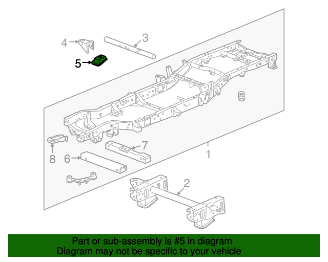 2007-2020 GM Bracket 23212858 GM | GMPartsDirect.com