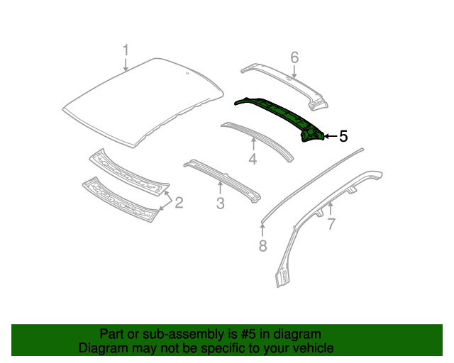 41-32-8-242-357 - Rear Header - 2000-2005 BMW | BMW Parts Exchange