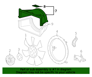 84654431 - Engine Cooling Fan Shroud 2020-2024 GM | Big 3 Auto Parts
