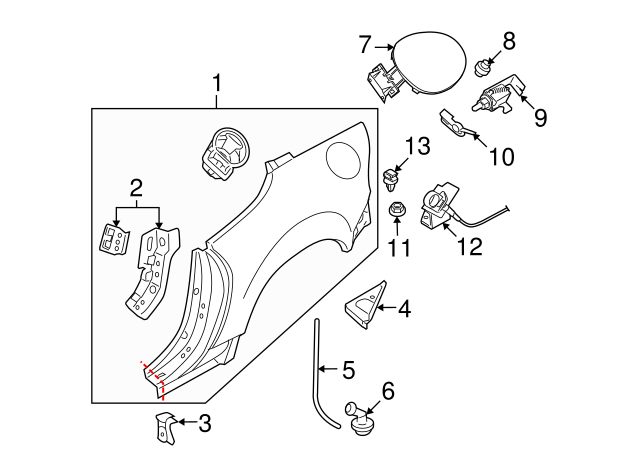 2002-2012 Mazda OEM NEW 2001-12 Mazda 3 MX5 Protege5 Miata Nut Plate ...