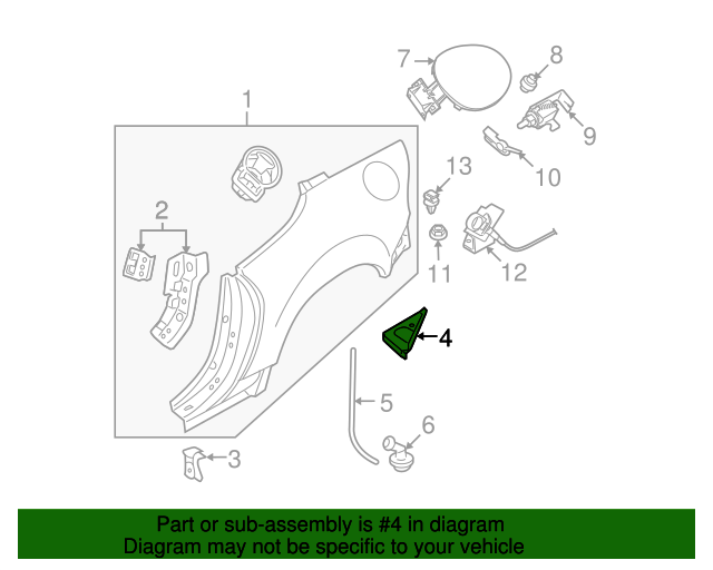 2006-2015 Mazda MX-5 Miata Lower Panel - Driver's Side (LH) NF79-71-4A1 ...
