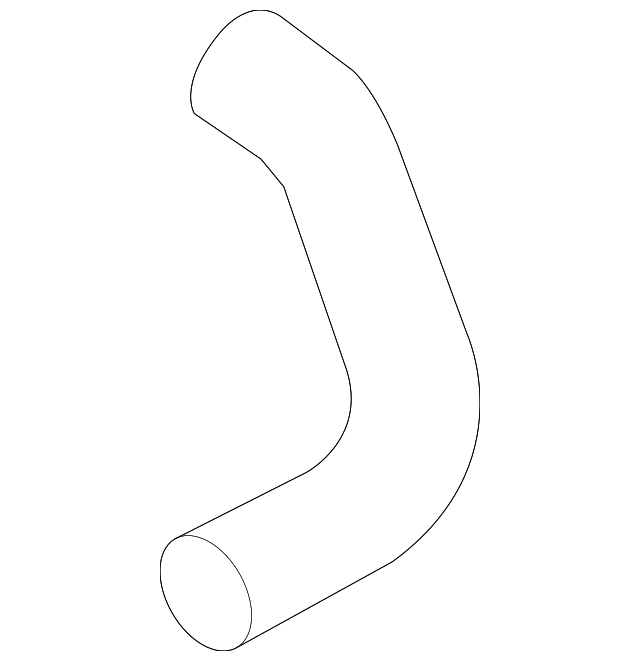 2008-2021 Subaru Lower Hose 45161AG010 | SubaruOnlineParts.com
