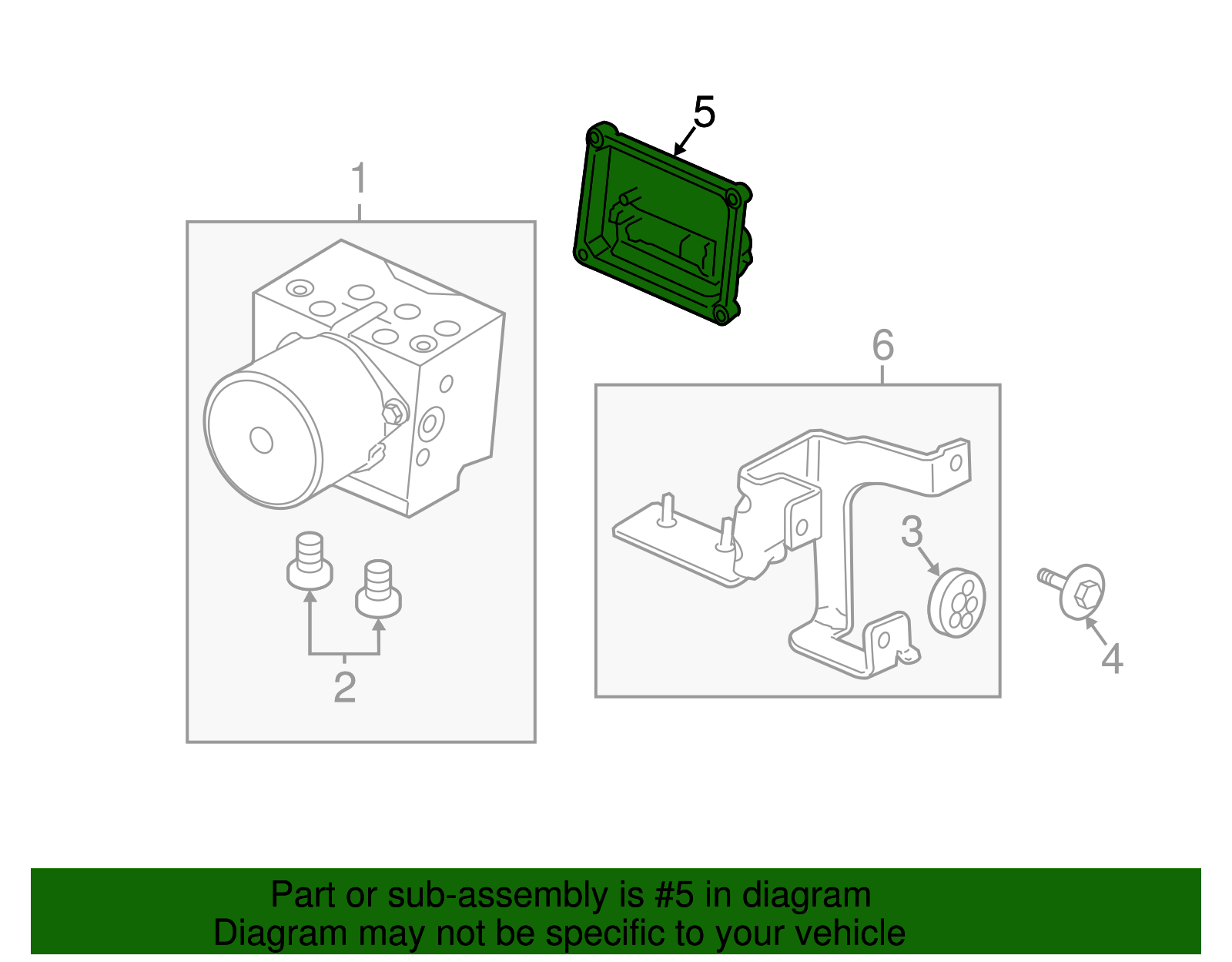 2013-2014 GM Trailer Brake Control Module Assembly 20964299 | Auto ...