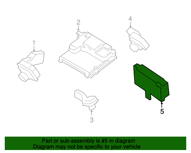NL1Z-14G647-J - Control Module 2023-2024 Ford | Ford Parts Direct