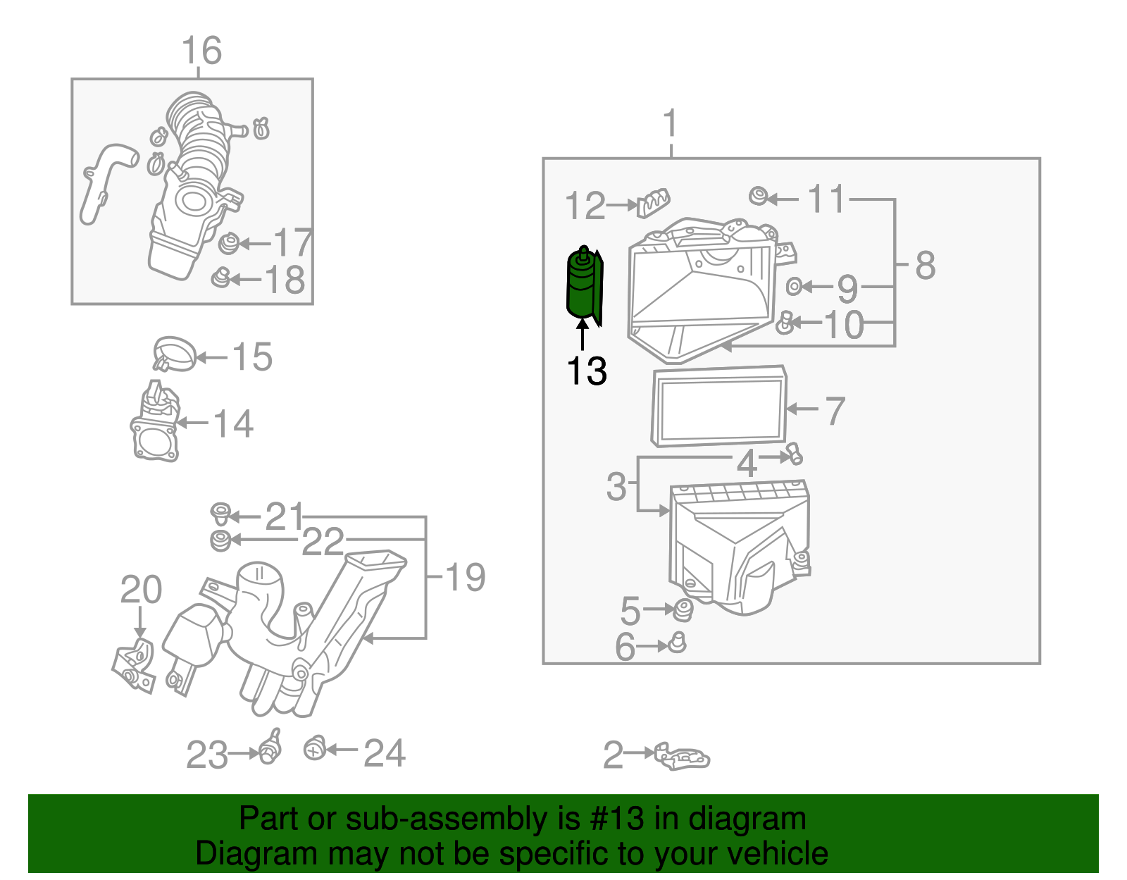 2000-2001 Nissan Pathfinder Tank 22370-4W000 | Team Nissan Inc.