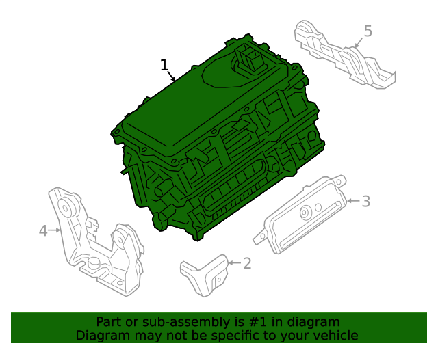 G92A0-33033 - Drive Motor Inverter - 2019-2023 Lexus ES300h | MyLexusParts