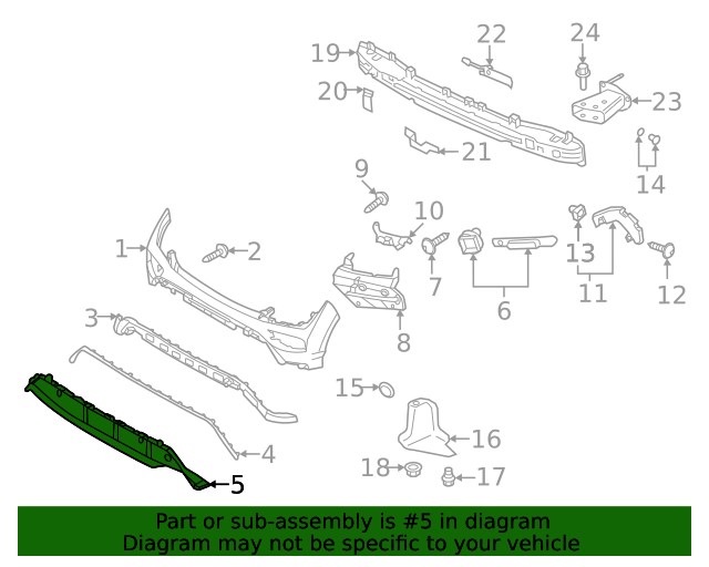 2022-2023 Hyundai Kona Skid Plate 86671-J9NA0 | OEM Parts Online