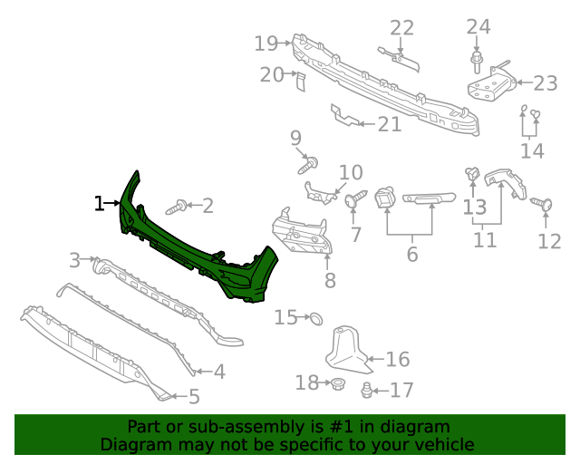 2022-2023 Hyundai Kona Bumper Cover 86611-J9NA0 | OEM Parts Online