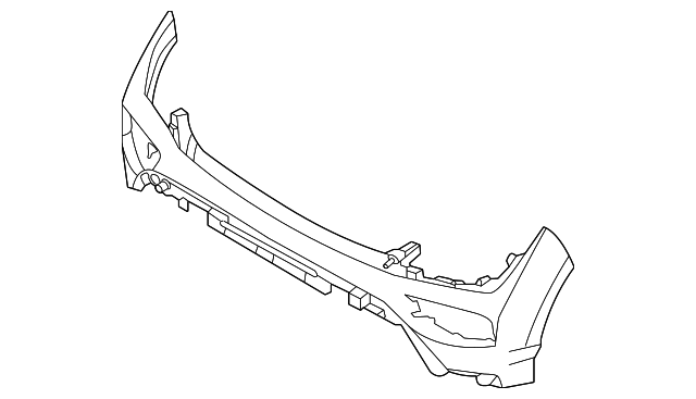 2022-2023 Hyundai Bumper Cover 86611-J9NA0 | OEM Parts Online