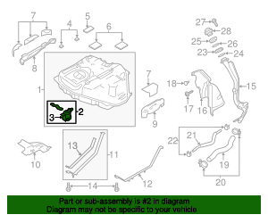 2012-2015 Mazda 5 Vapor Valve CC43-42-A80A | RealMazdaParts.com