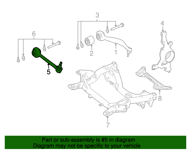 204-330-30-11 - Lower Control Arm 2008-2017 Mercedes-Benz | Mercedes ...