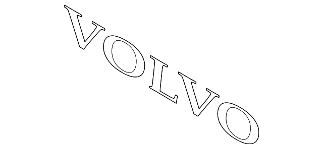 31213612 - Nameplate - 2009-2021 Volvo | Volvo OEM Parts Direct