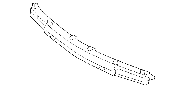 86530-3F510 - Reinforced Beam 2007-2009 Kia Amanti | Kia.Parts Store