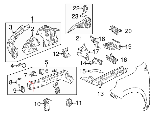 Rail 84914808 | GMPartsDirect.com