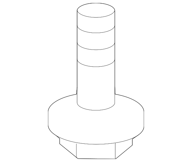 2007-2024 Toyota Fender Liner Clip 90467-07214 | Sparks Parts
