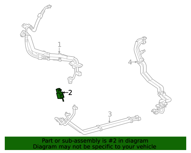 222-830-52-06 - HVAC Heater Control Valve 2021-2024 Mercedes-Benz S 580 ...